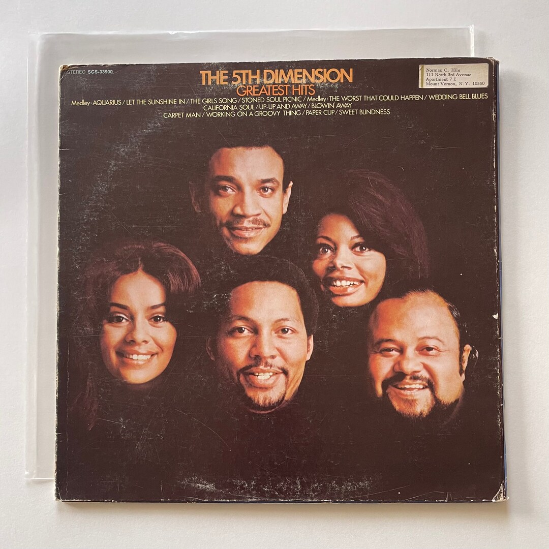 The 5th Dimension: Greatest Hits - Etsy