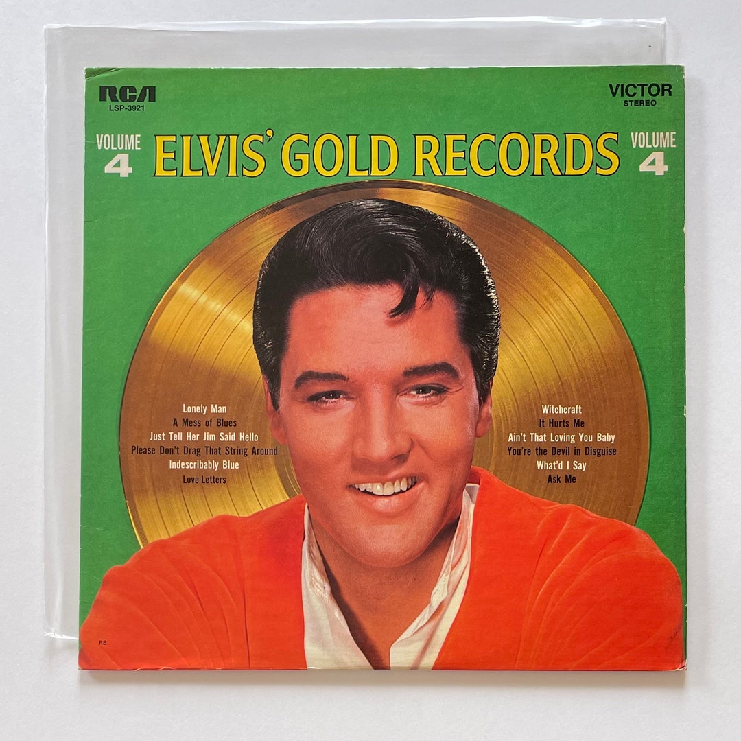 Elvis Presley: Gold Records Volume 4 - Etsy