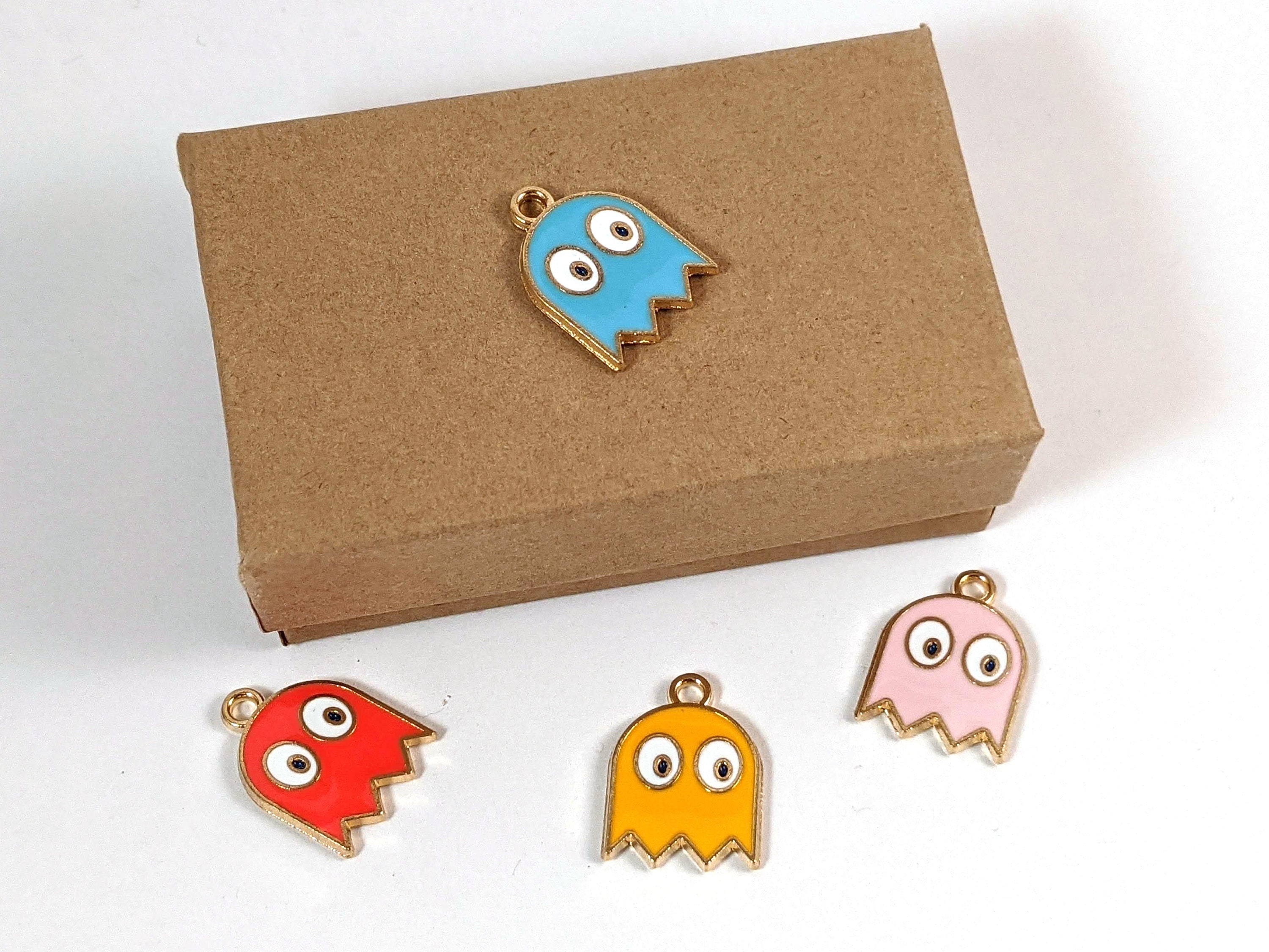 Trendy Pacman Pac-man Ghost Charm Necklace - Etsy