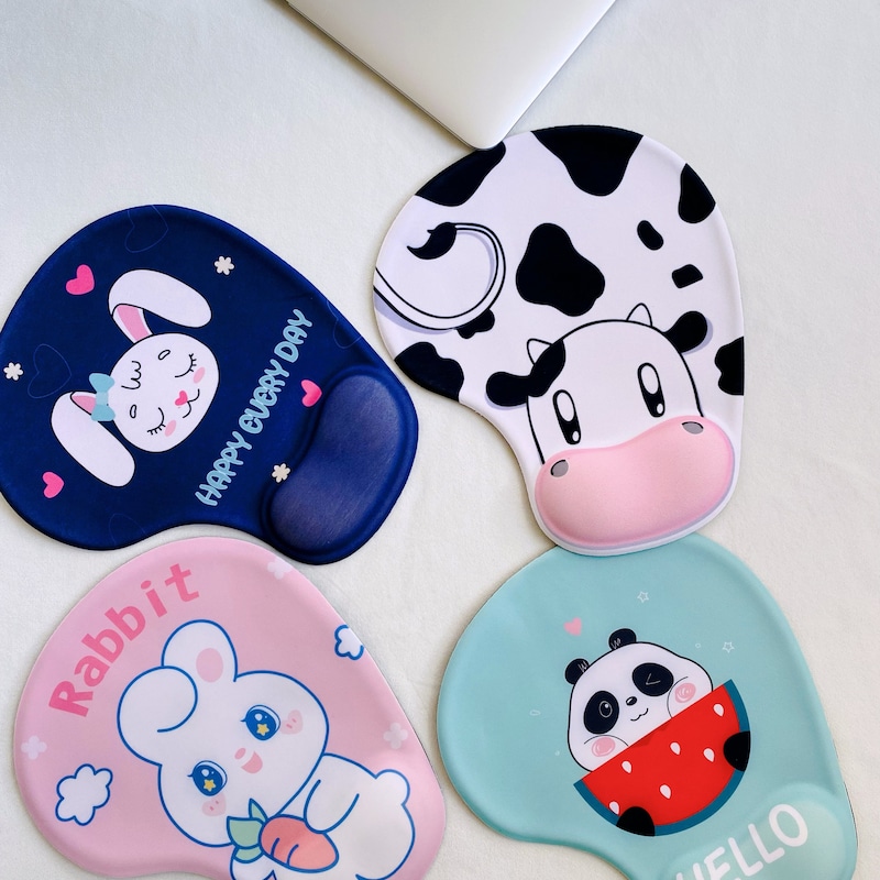 Anime Mouse Pads With Wrist Support - Etsy