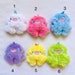 Cute Bunny/puppy/cloud/whale Plush Keychain,kawaii Accessory Gift ...