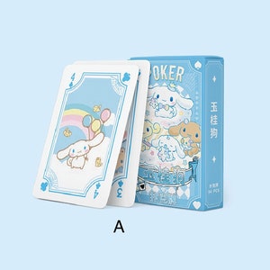 Cute Anime 54 Playing Cards, Kawaii Poker Cards,poker Deck Cards,card ...