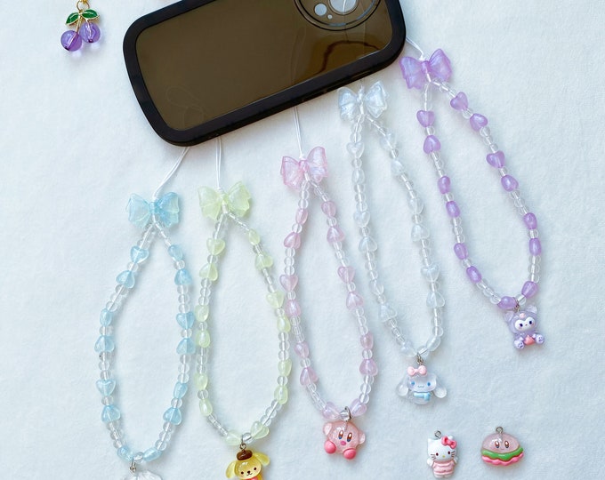 Phone Charm Cute Gotochi Keychain Japanese 3d Phone Lanyard Phone Case ...