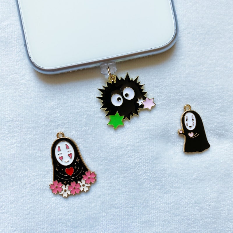 Phone Port With Charm - Etsy