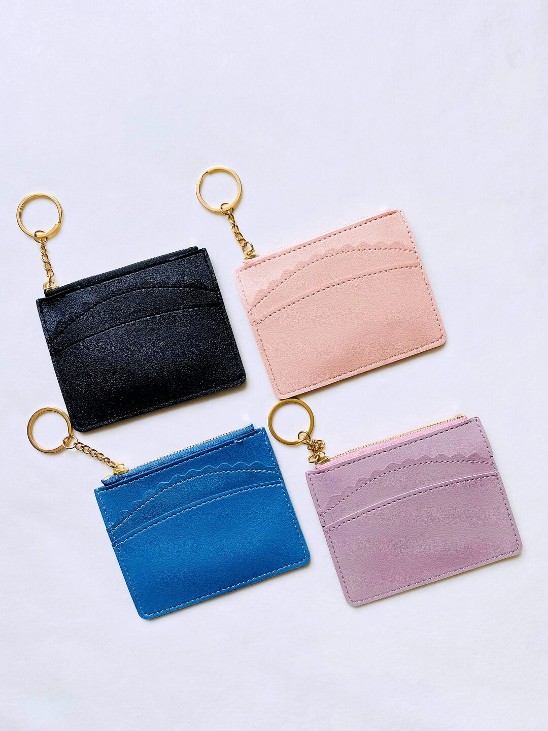 Keychain Card Wallet,card Holder,gift for Her,birthday Gift,id Holder ...