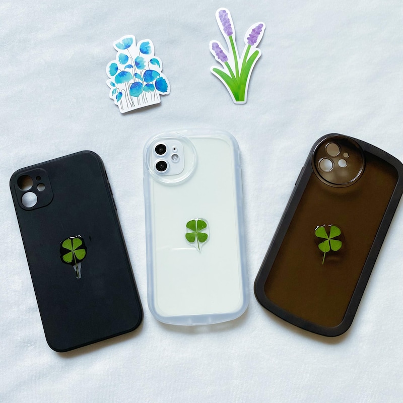 Resin Clover Phone Case - Etsy