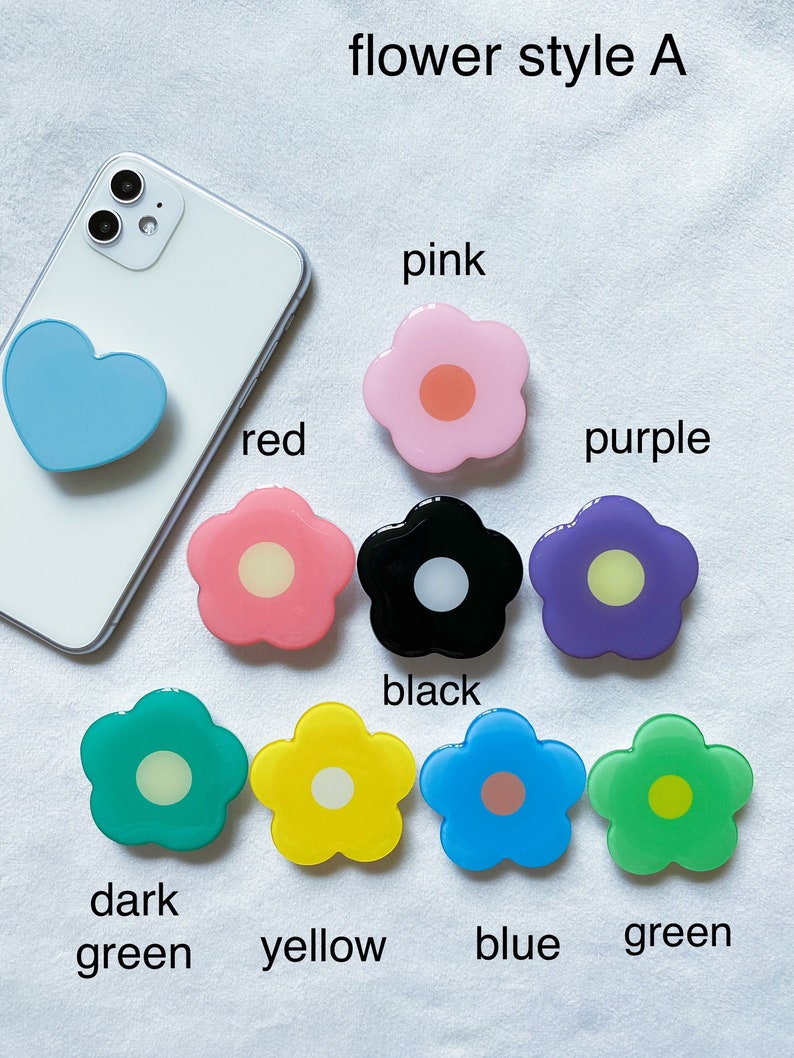 Kawaii Resin Cell Phone Grip, Cute Animal Phone Ring Holder - Etsy UK
