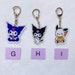 Cute Dog/bunny/kitty Keychain,kawaii Keyring,animal Keychain,animal ...