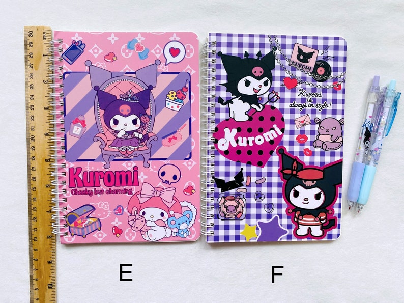 Cute A5 Size Lined Spiral Notebook,kawaii Notebook,ready to Ship ...