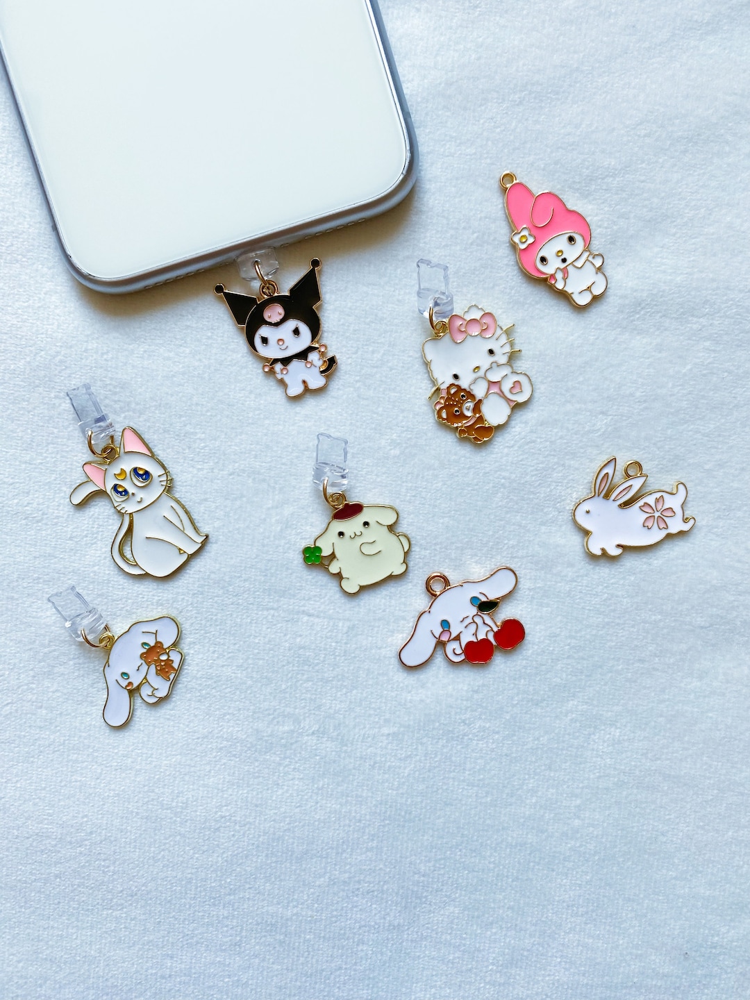 Cute Animal iPhone Dust Plugs,fits Lightning/usb-c,kawaii Dust Plug ...