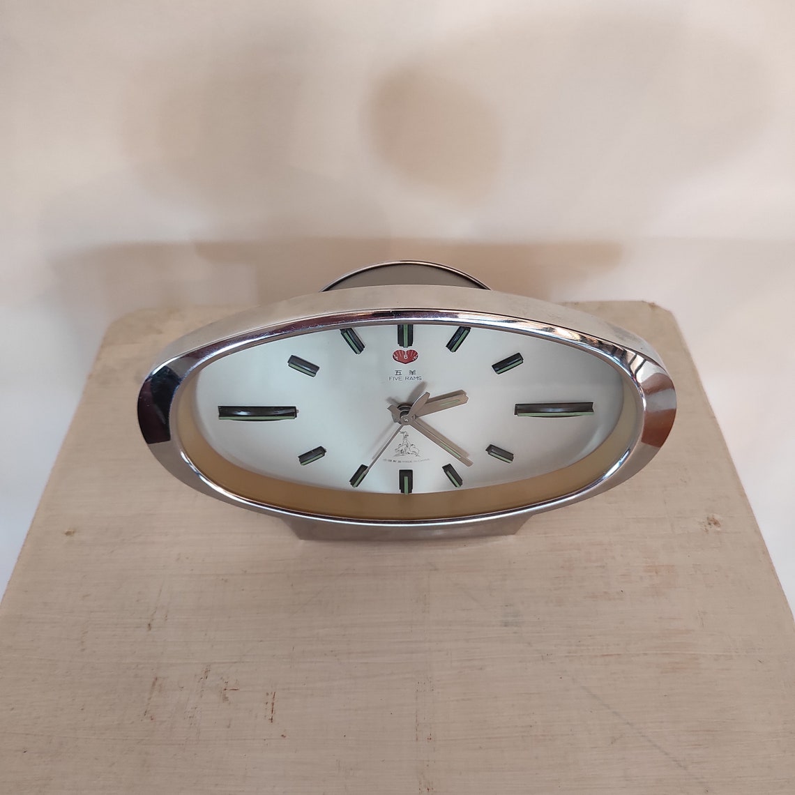 Space Age Five Rams Alarm Clock Vintage Table Clock Made in - Etsy