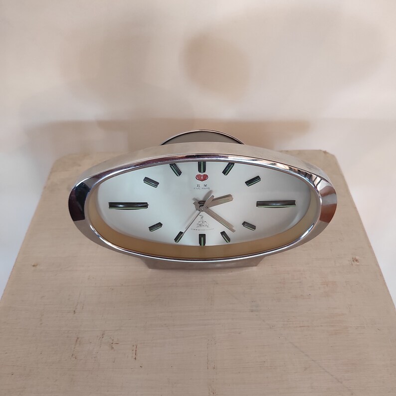 Space Age Five Rams Alarm Clock Vintage Table Clock Made in - Etsy