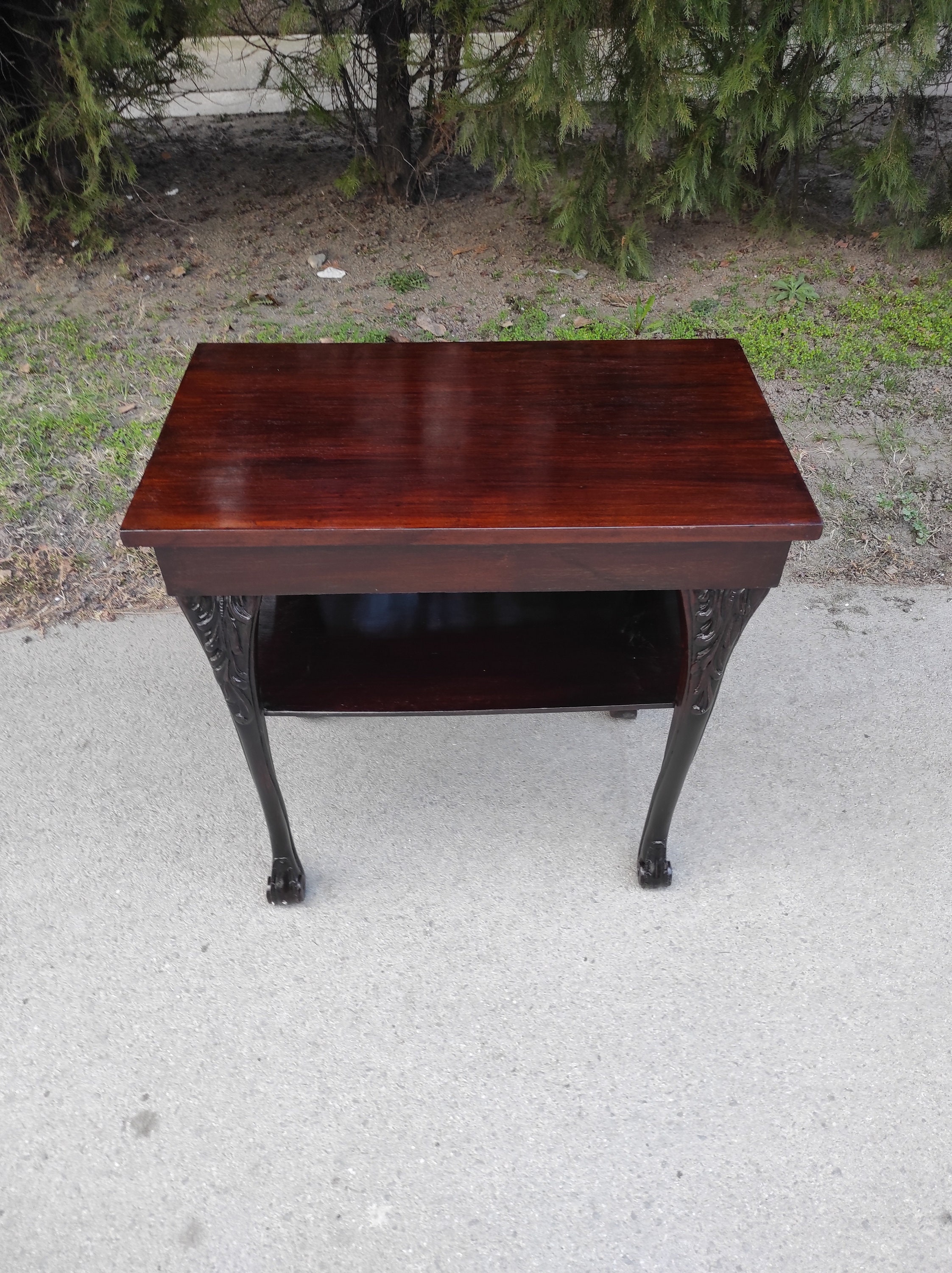 Chippendale Console/side Table, Vintage Console Table, Antique Table ...