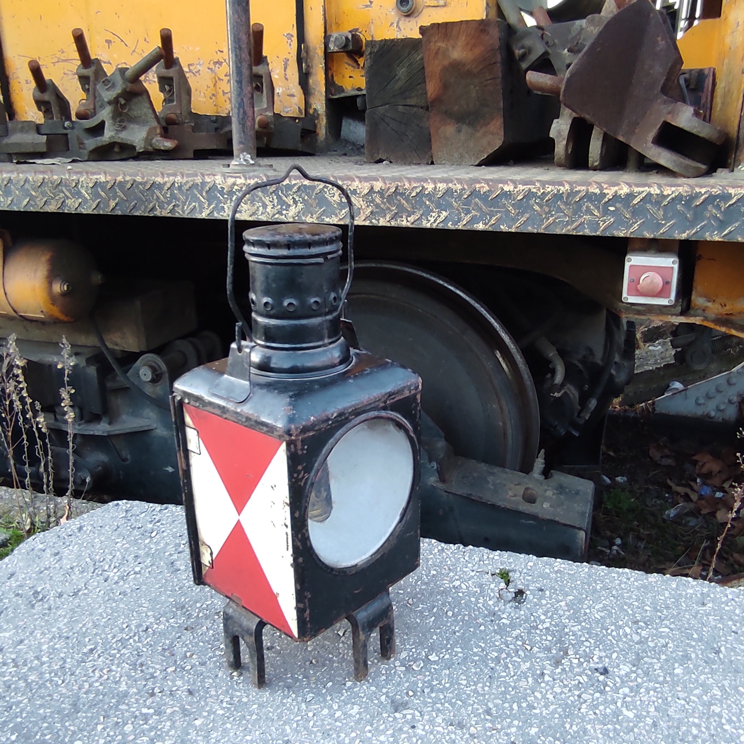 Antique German Railroad Caboose Lantern Circa 1880-1920, Vintage ...