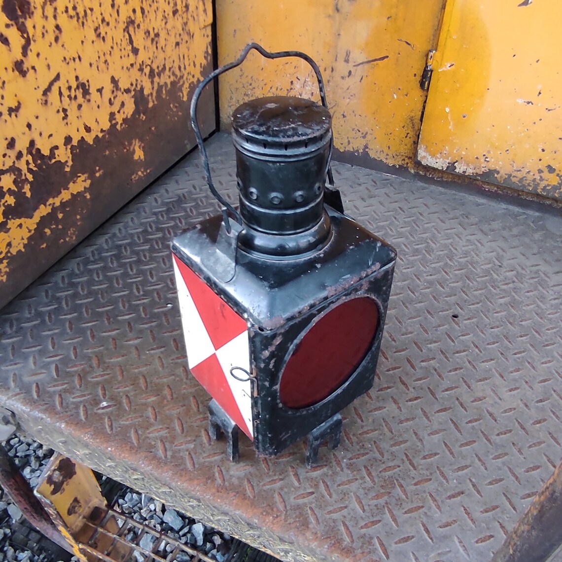 Antique German Railroad Caboose Lantern Circa 1880-1920, Vintage ...