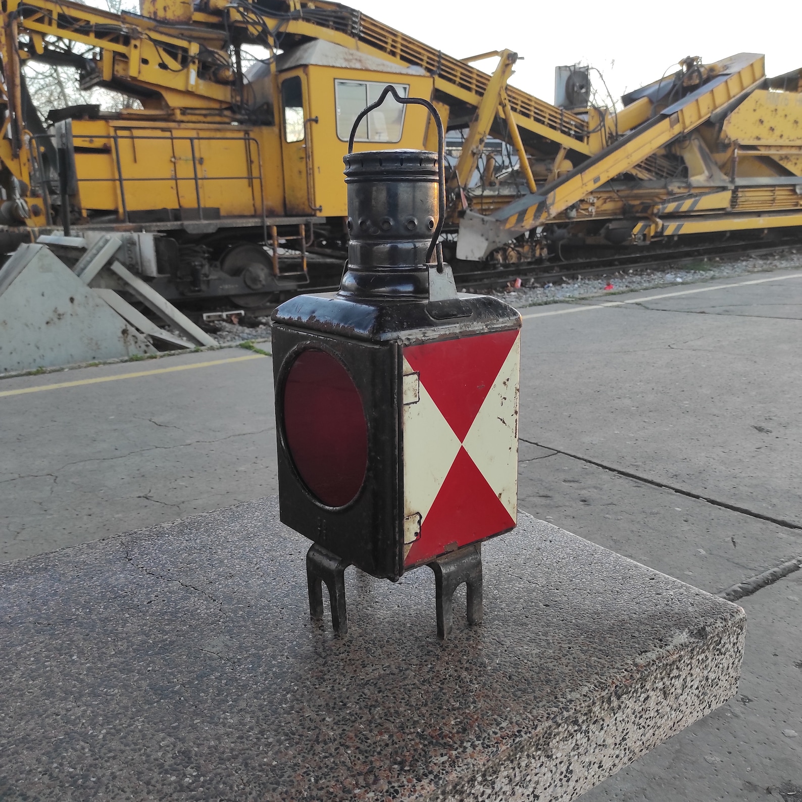 Antique German Railroad Caboose Lantern Circa 1880-1920, Vintage ...