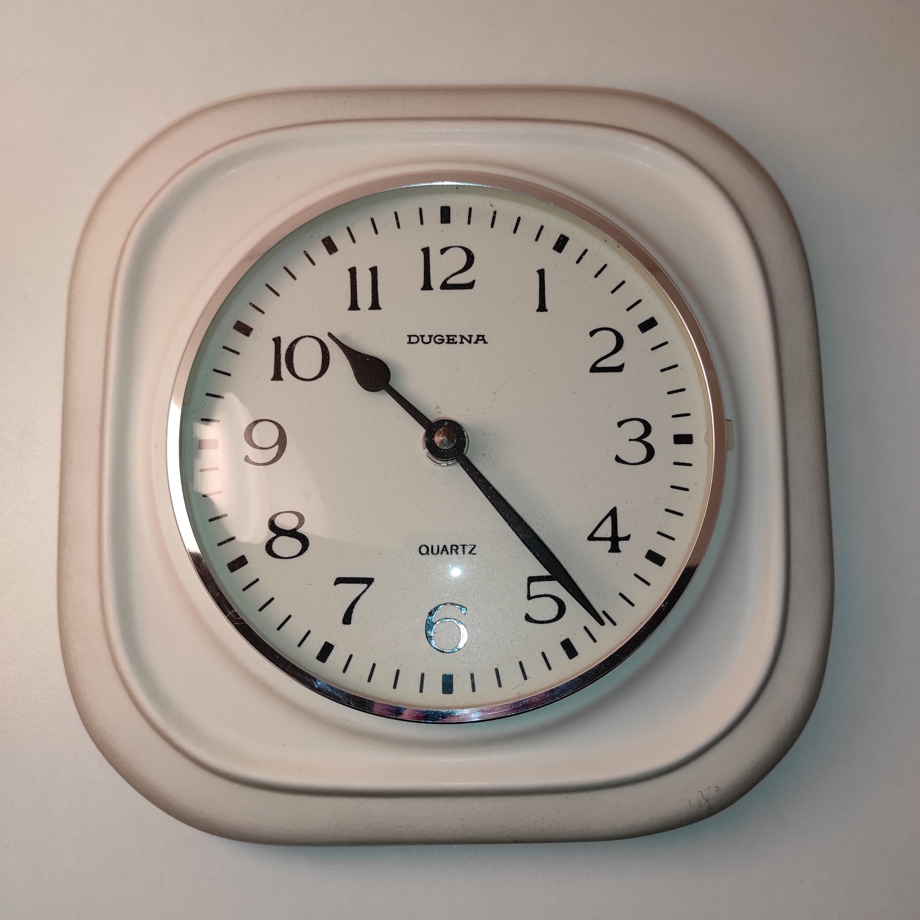 Vintage Wall Clock MCM Wall Clock Dugena Quartz Wall Clock - Etsy