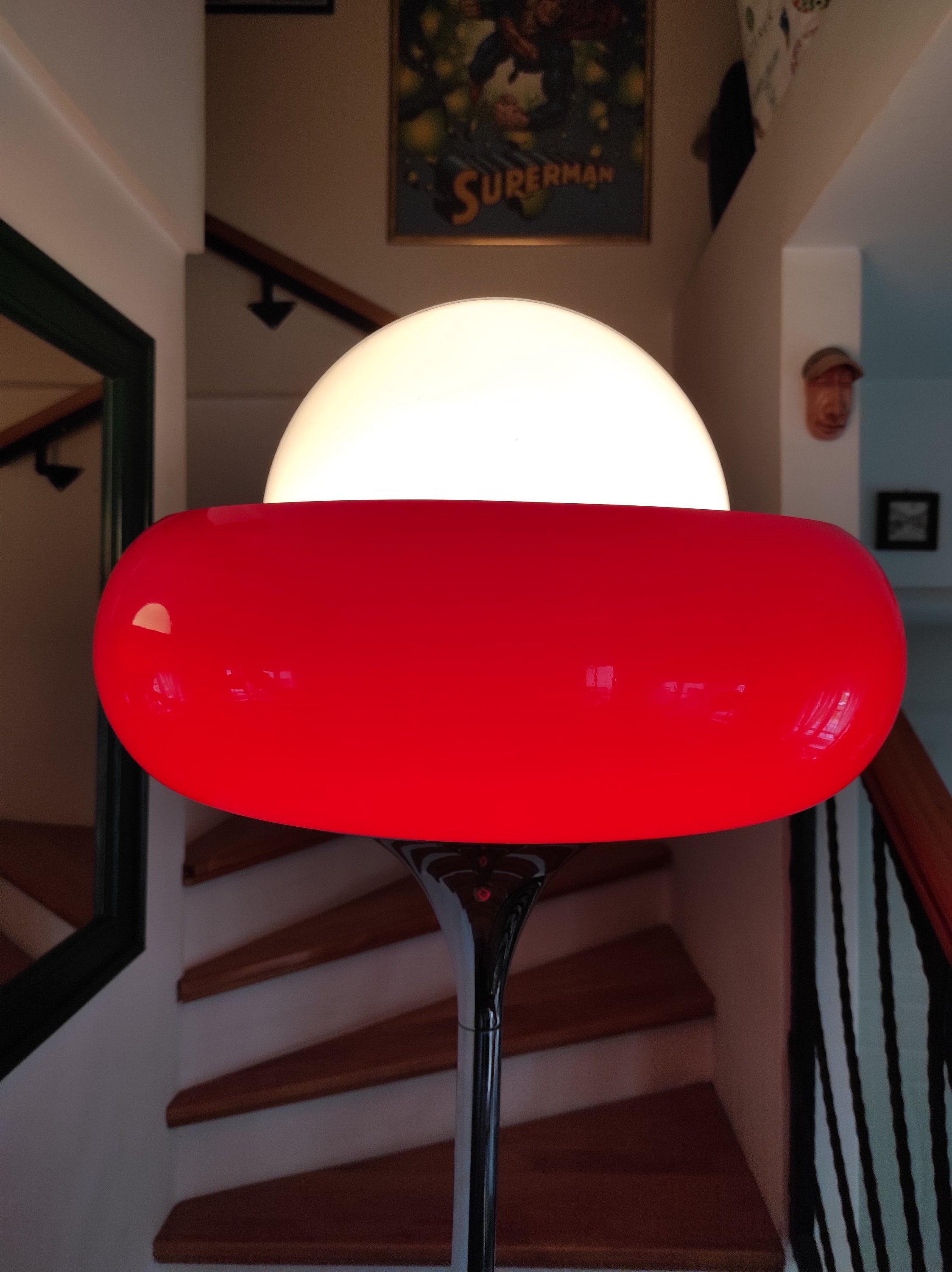 Meblo Guzzini Floor Lamp Big Tulip Lamp Mid Century Lamp - Etsy