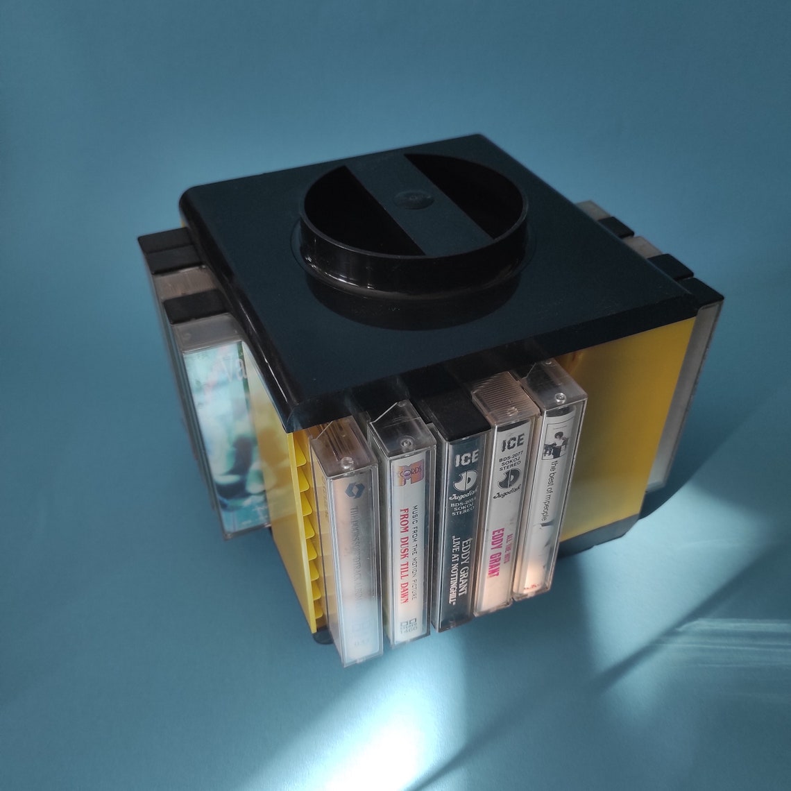 Vintage Cassette Rack Music Tape Stand Holder Audio Tape - Etsy Singapore