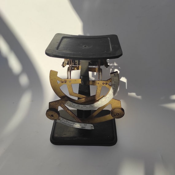 Vintage English Scale Vintage Desk Scale Antique Kitchen - Etsy