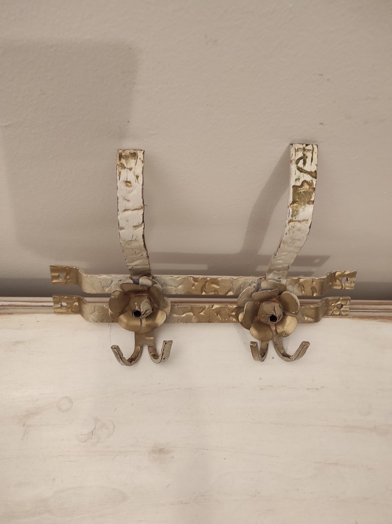 Vintage Coat Hanger Cast Iron Coat Rack MCM Hat Rack - Etsy
