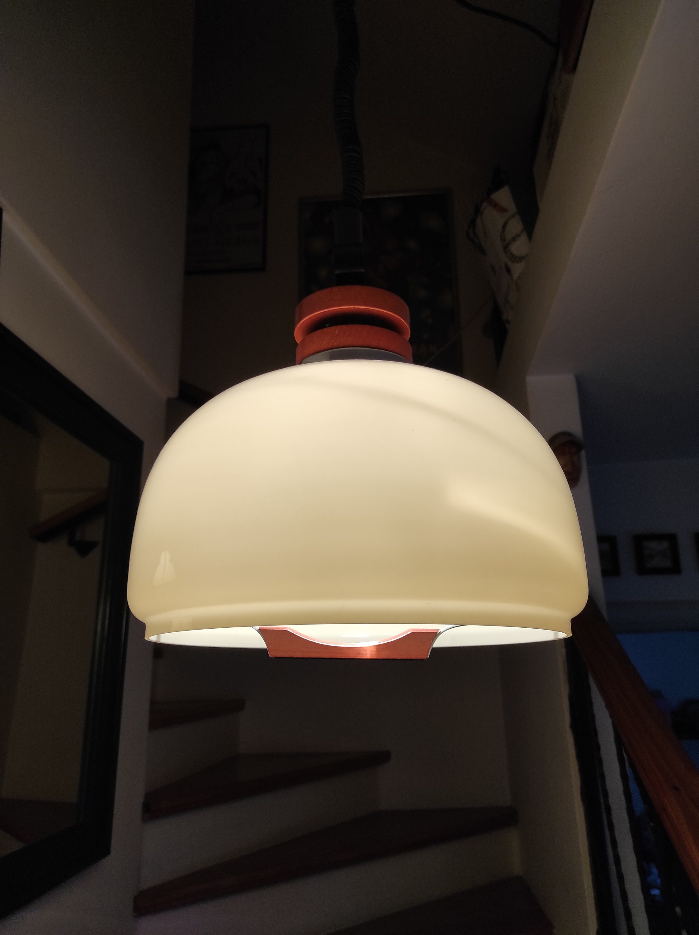 Mid Century Pendant Light MCM Ceiling Light Vintage Light - Etsy