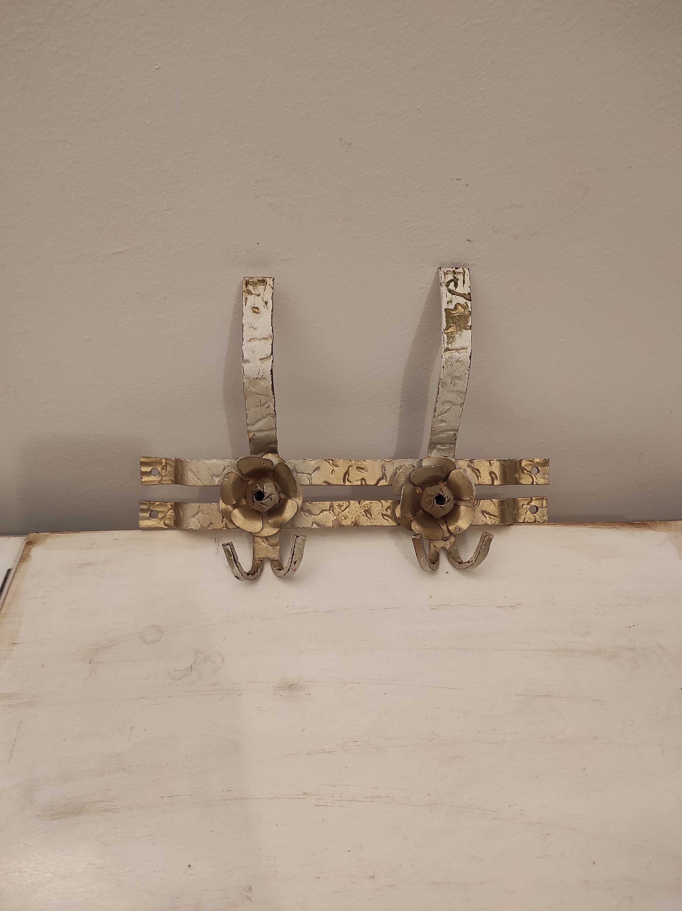 Vintage Coat Hanger Cast Iron Coat Rack MCM Hat Rack - Etsy