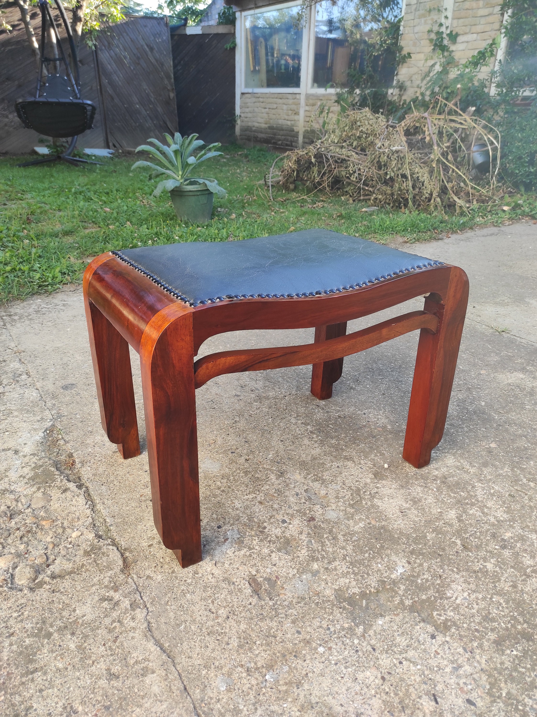 Art Deco Chair, Antique Chair, Vintage Side Chair, Piano Chair, Art ...