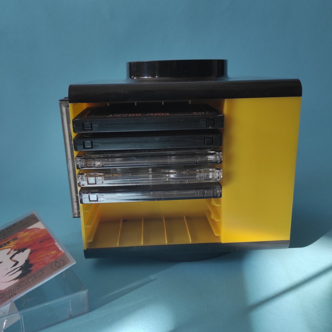 Vintage Cassette Rack Music Tape Stand Holder Audio Tape - Etsy Singapore