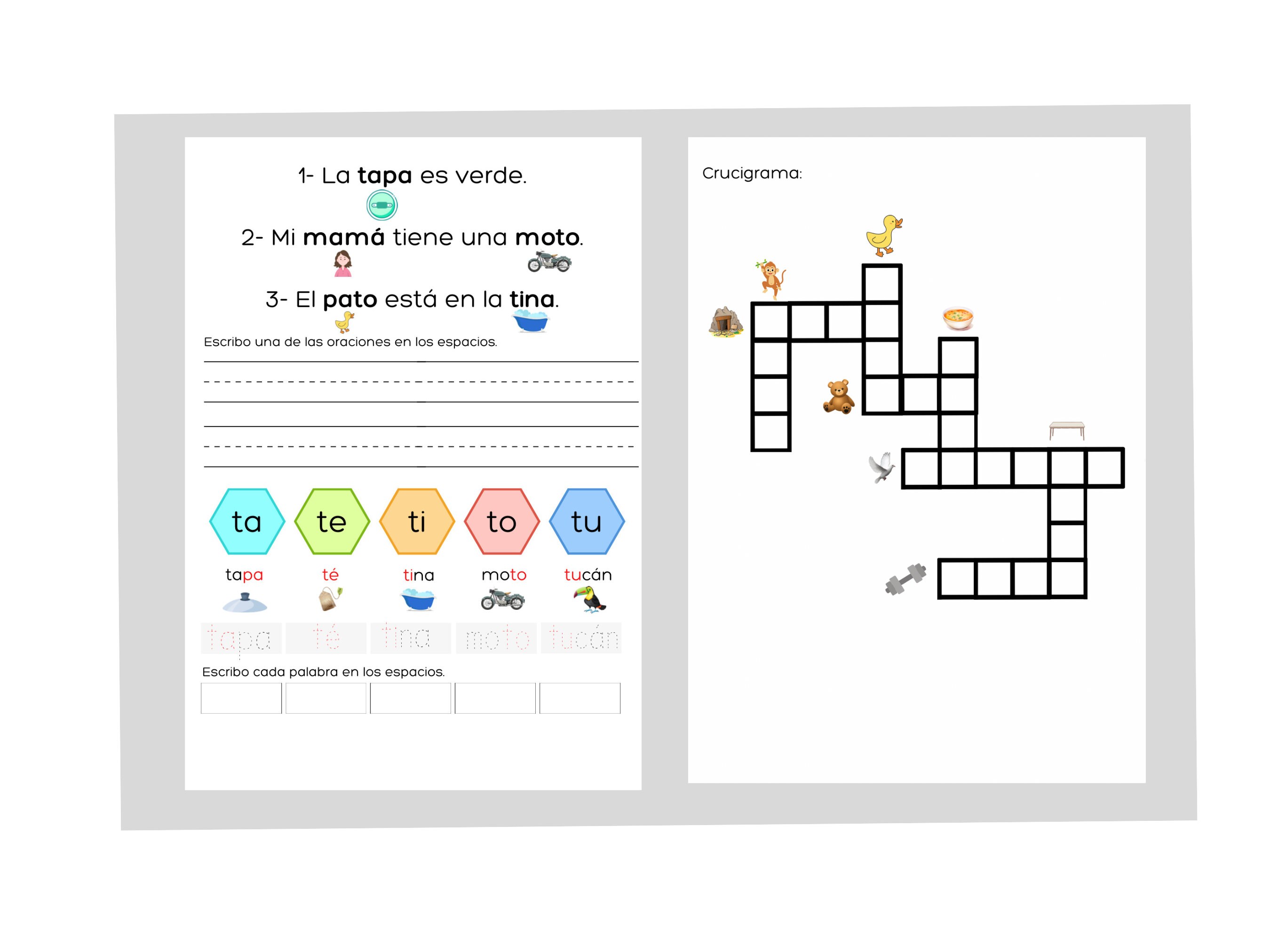 Aprendo a Leer 2 learning How to Read in Spanish 2 - Etsy