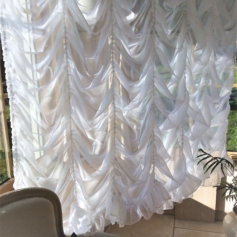 Ruffled Balloon Curtains - Etsy