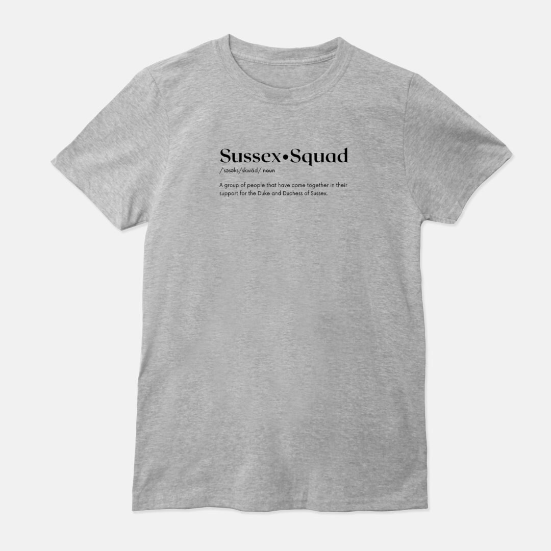 Sussex Squad Definition Tee GREY - Etsy