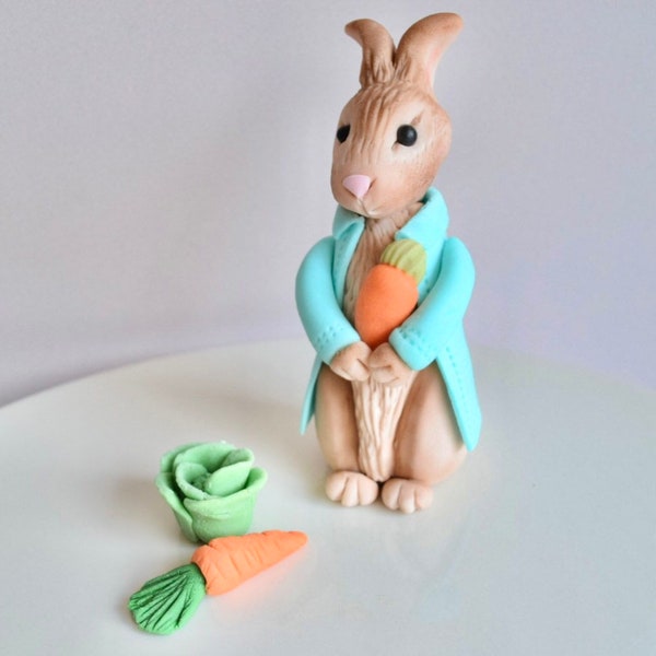 Peter Rabbit Cake Topper - Etsy