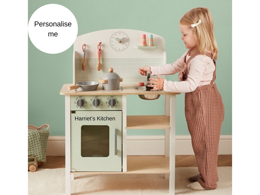 Personalised Toy Kitchen for Kids - Etsy UK