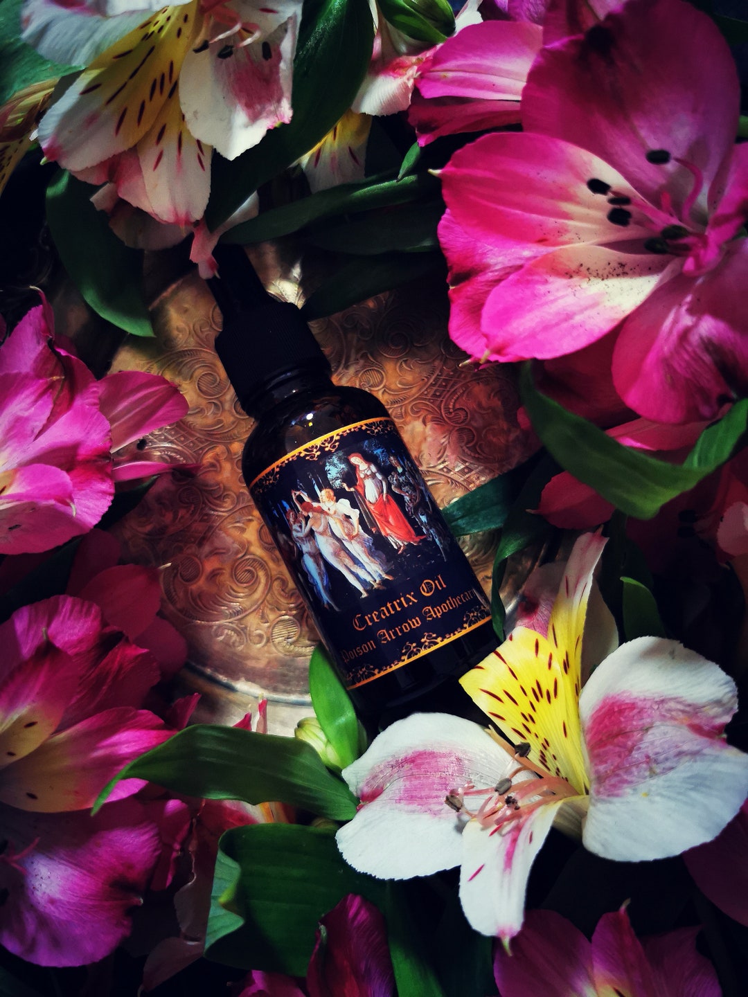 CREATRIX Ritual Oil Creativity Boost Spell Oil Artist's Tools Anointing ...