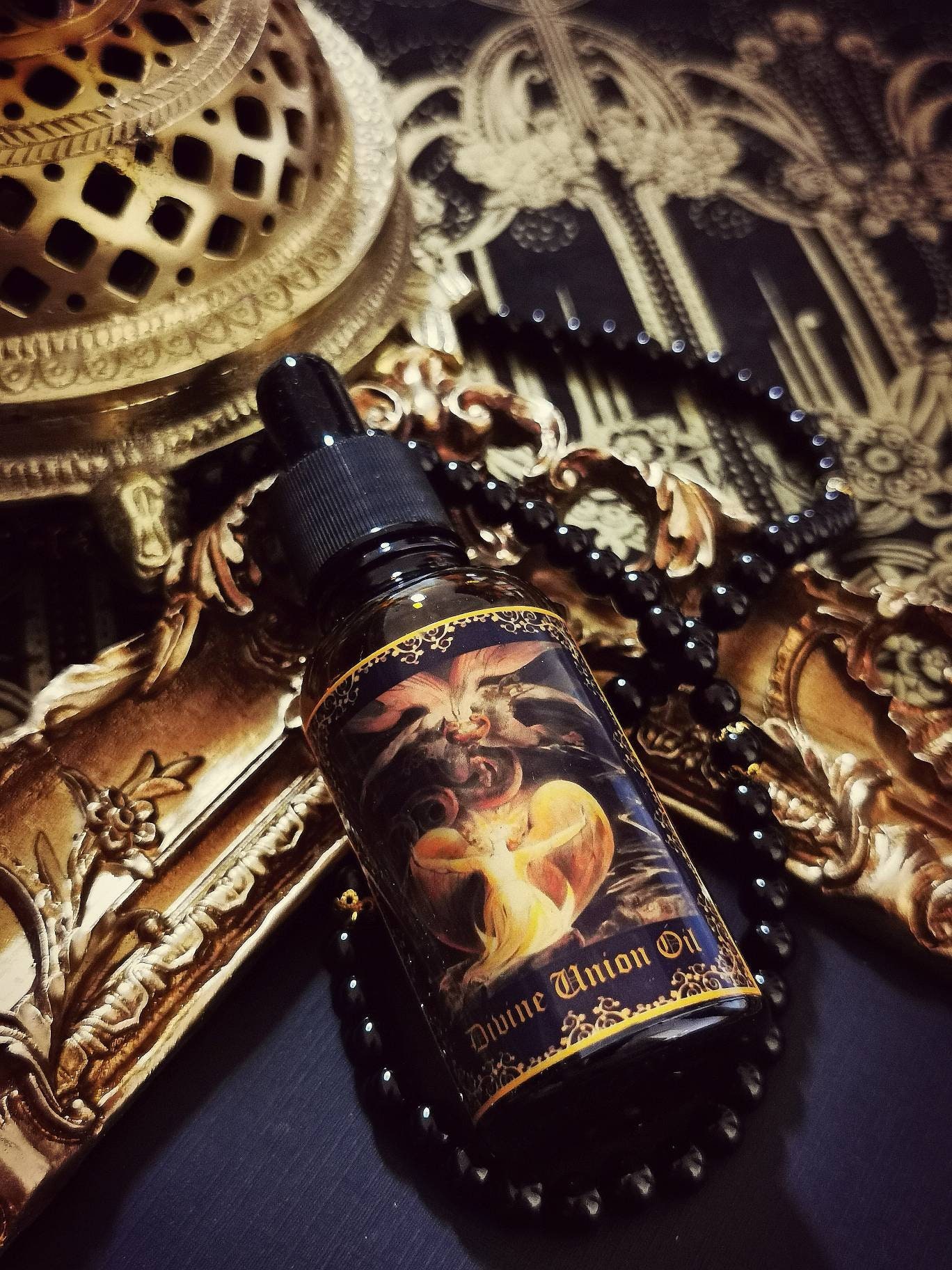 DIVINE UNION Ritual Oil Hieros Gamos Oil Sacred Marriage - Etsy