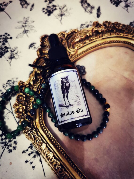 STOLAS Oil Goetia Demon Ritual Offetory Oil Candle - Etsy Canada