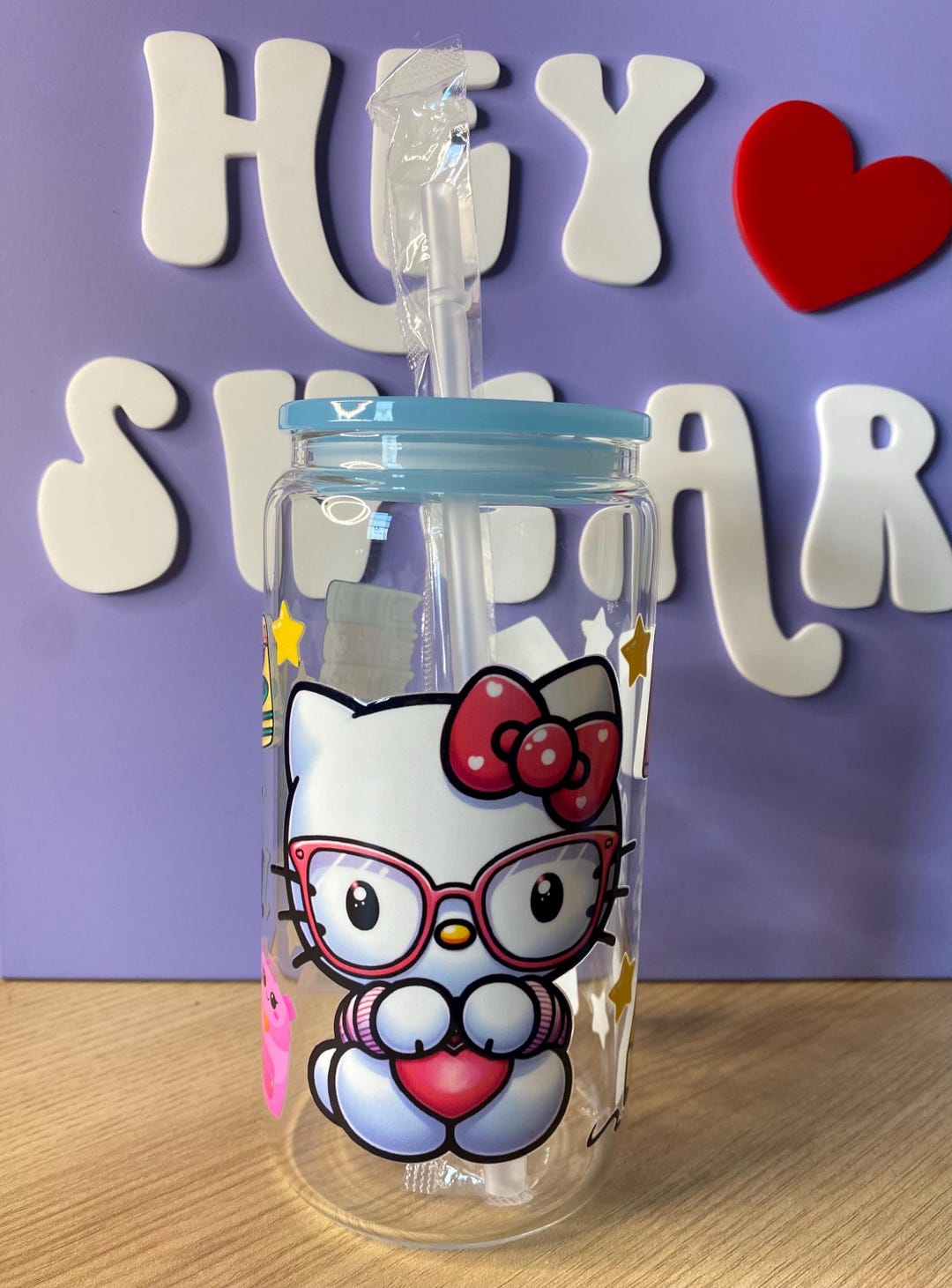 Kitty Teacher Back to School Hello Kitty Libbey Glass - Etsy
