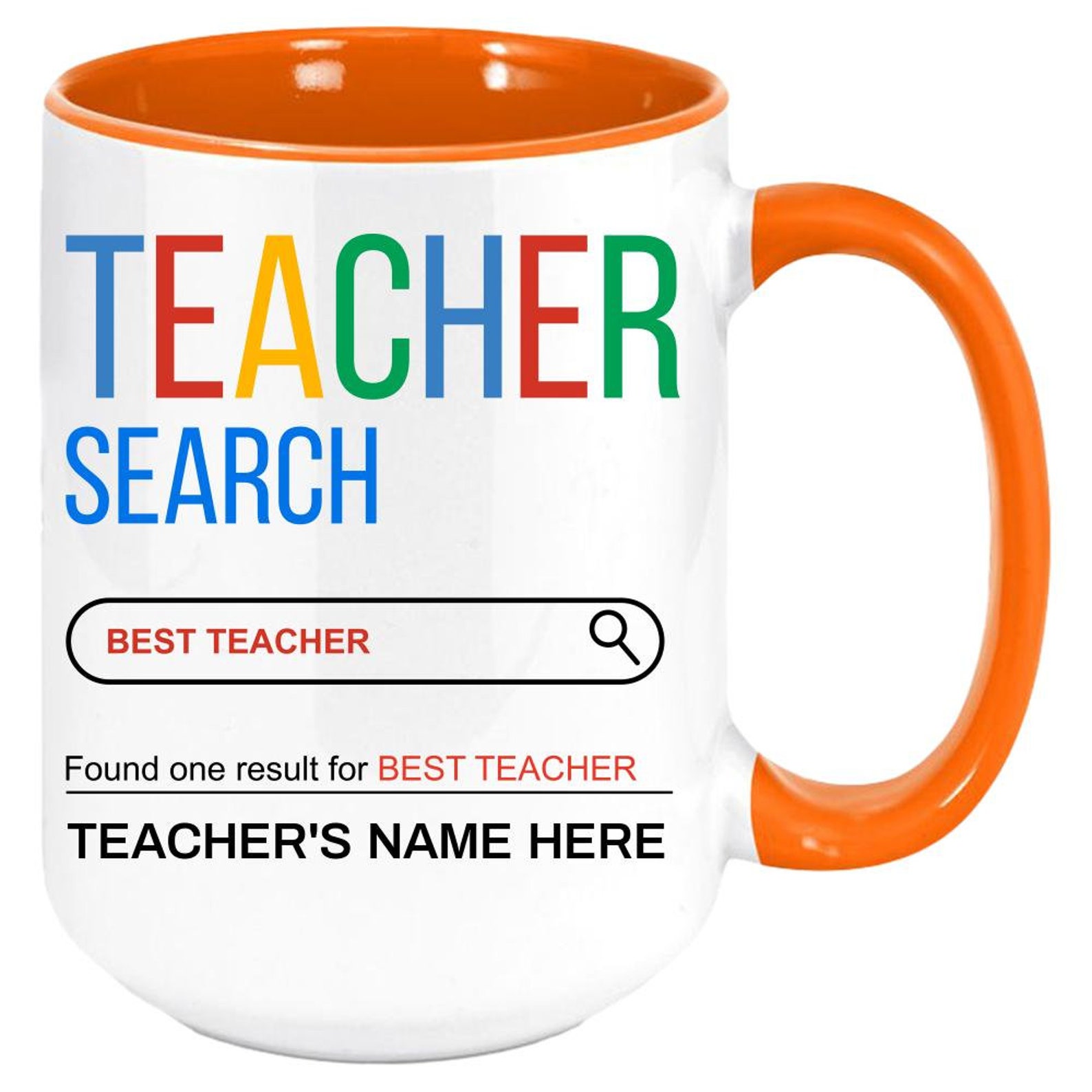 CUSTOM TEACHER MUG Personalized Mug Teacher Cup New | Etsy