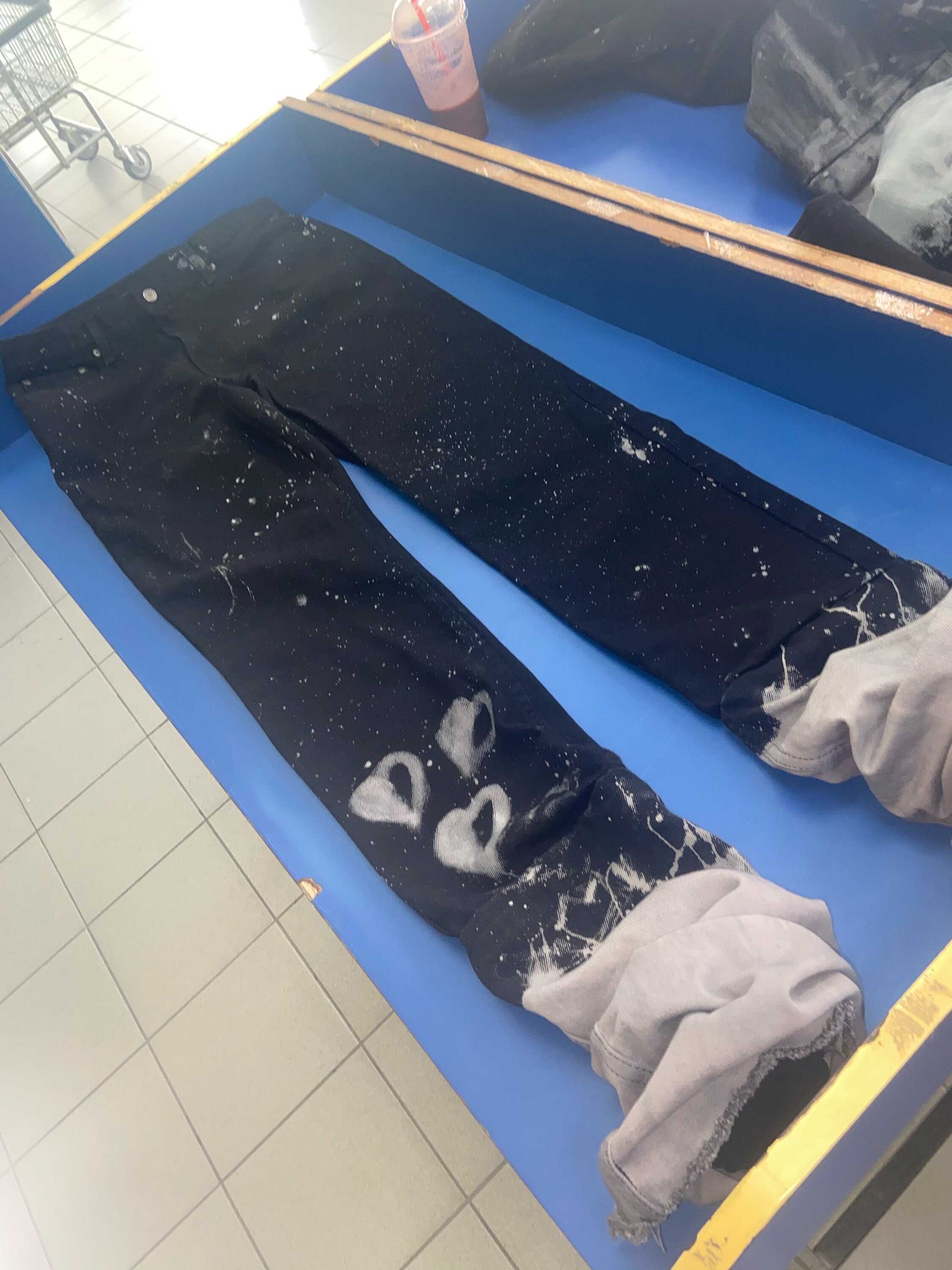 Read Description Custom Stacked Jeans dyed READ - Etsy