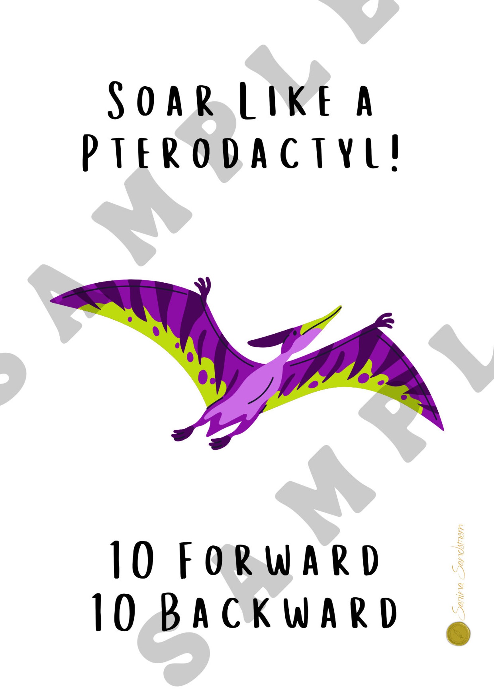 Dinosaur Movement Cards | Movement Break Cue Cards | ADHD, Neurodiverse ...