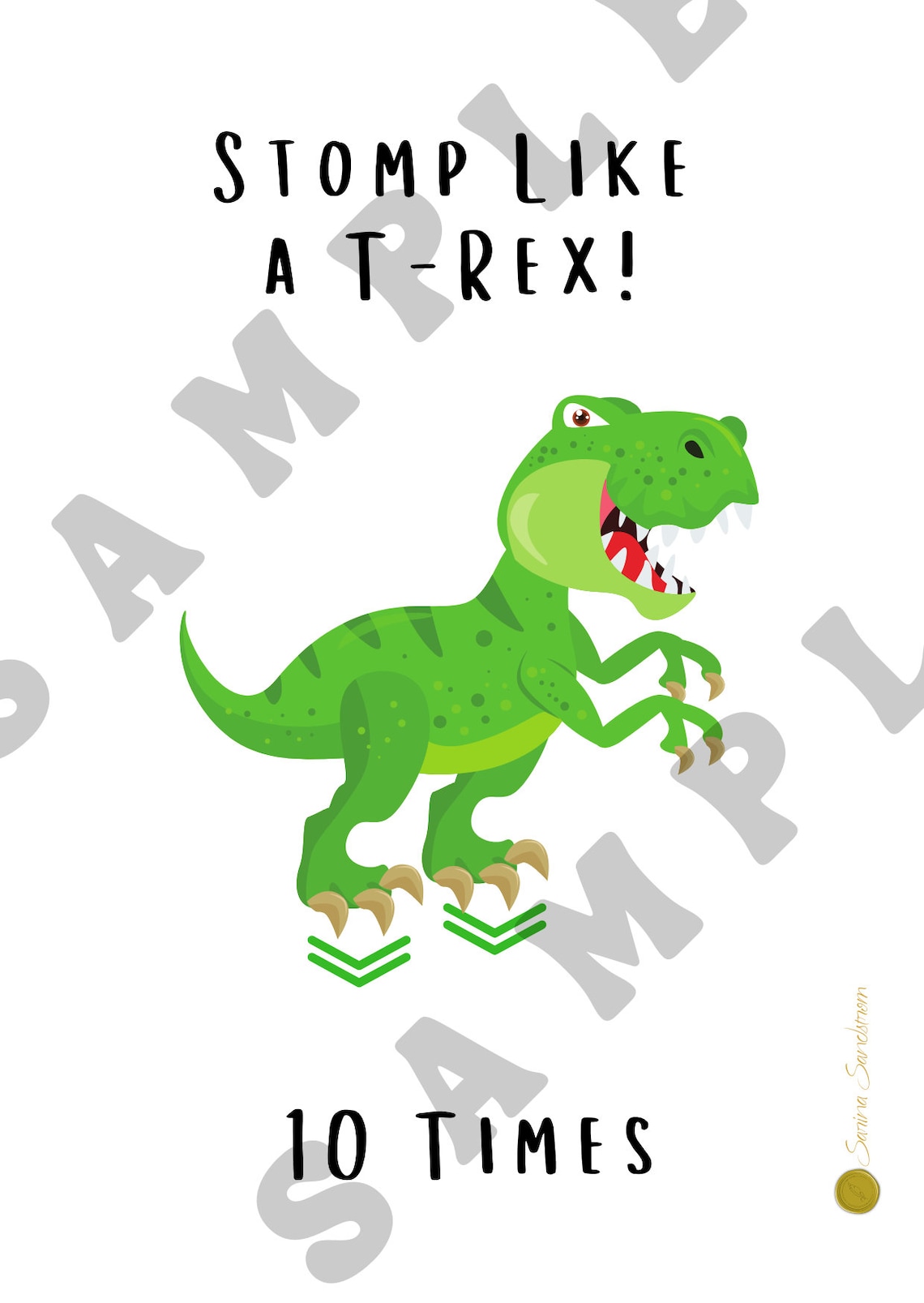 Dinosaur Movement Cards | Movement Break Cue Cards | ADHD, Neurodiverse ...