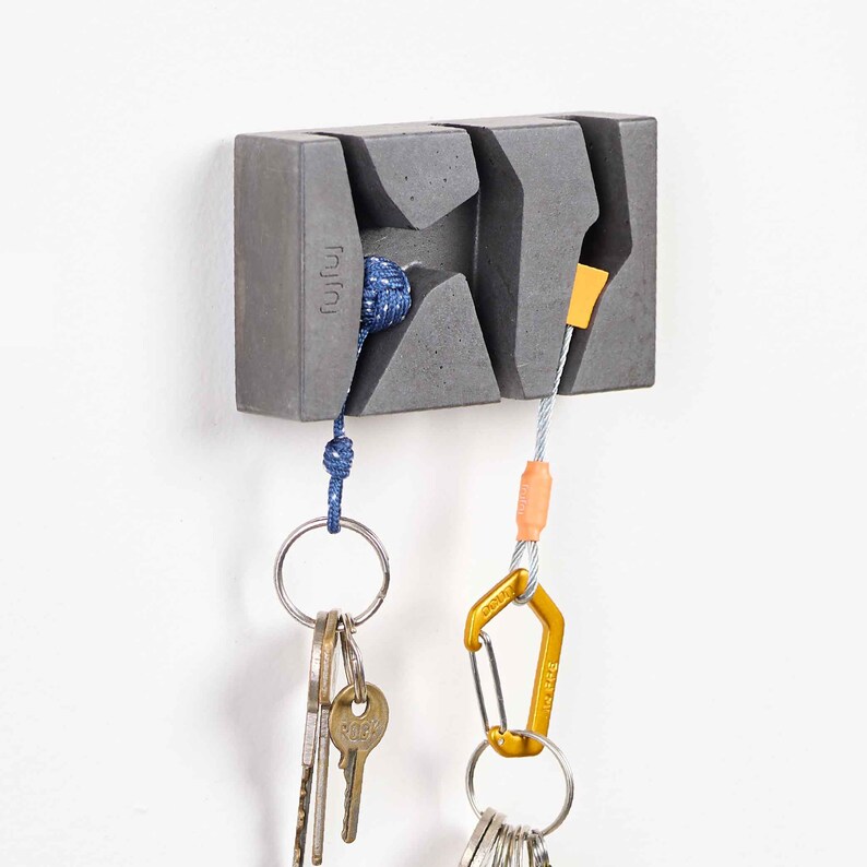 MINI Concrete Key Holder for Climbers - Etsy