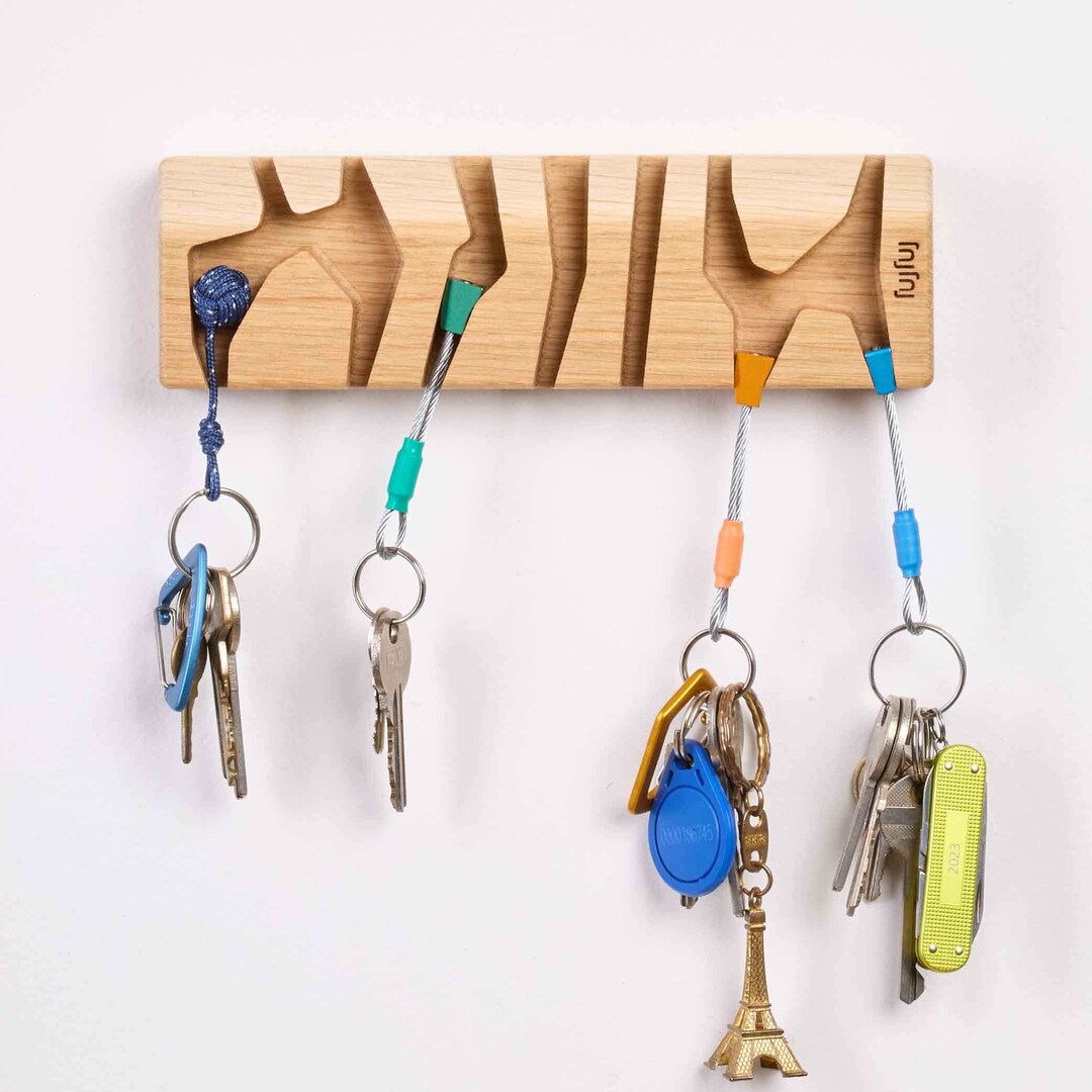 Wooden Key Holder for Climbers - Etsy