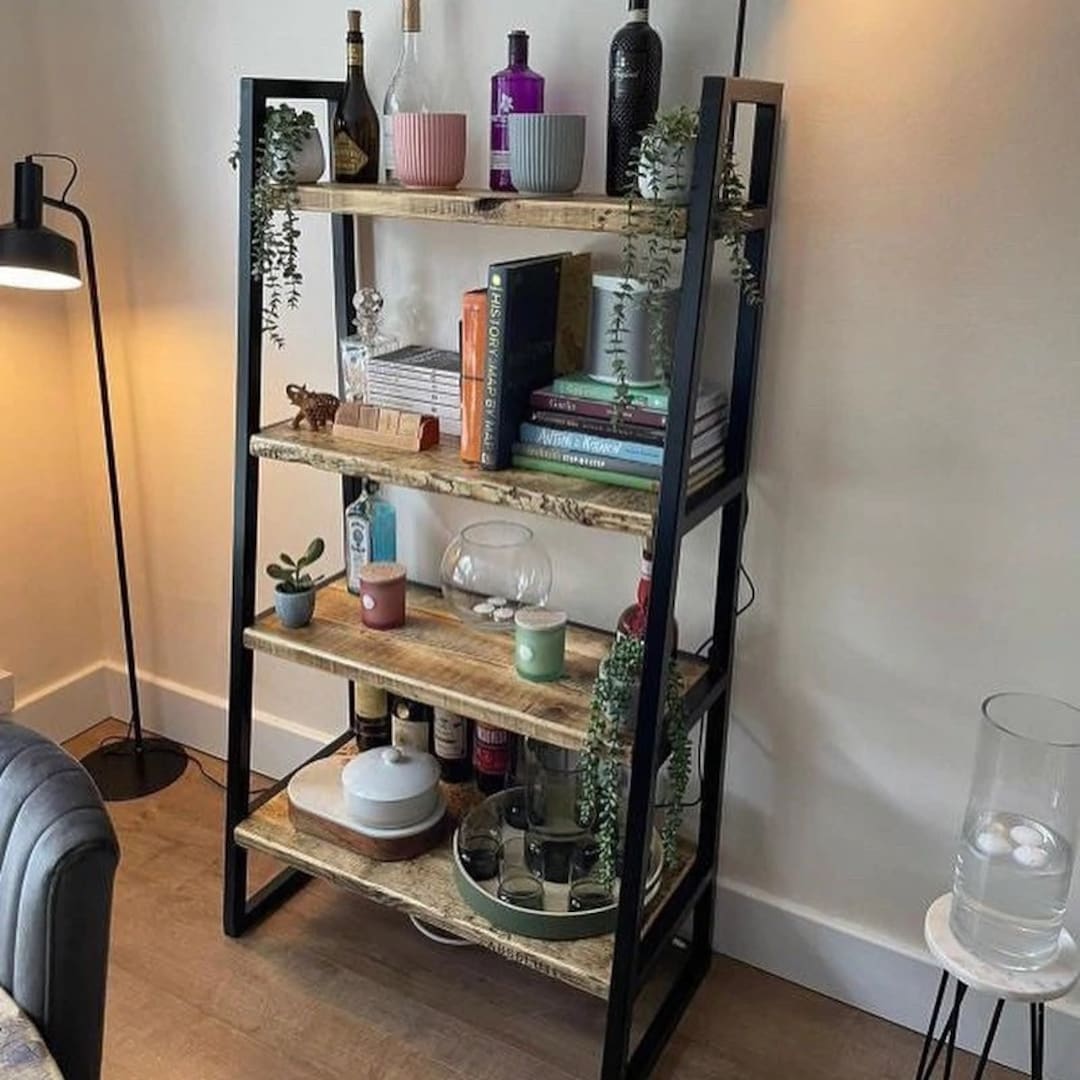 Slanted Shelving Unit - Etsy UK