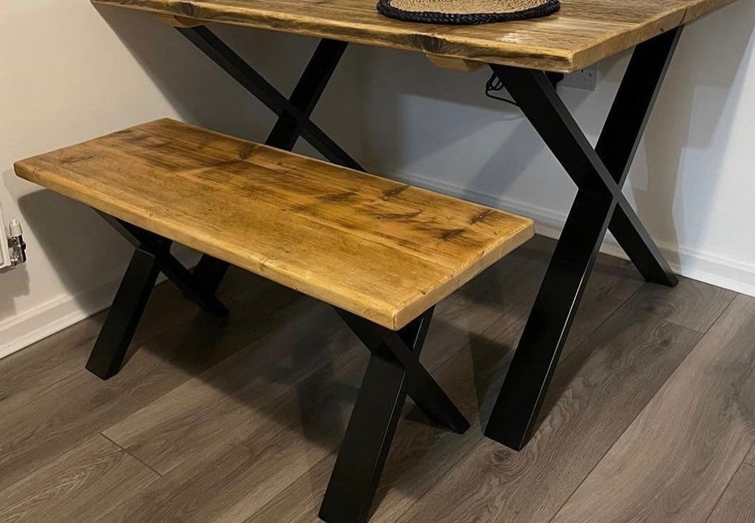 Rustic Reclaimed Bench Wood Bench Handcrafted Farmhouse - Etsy