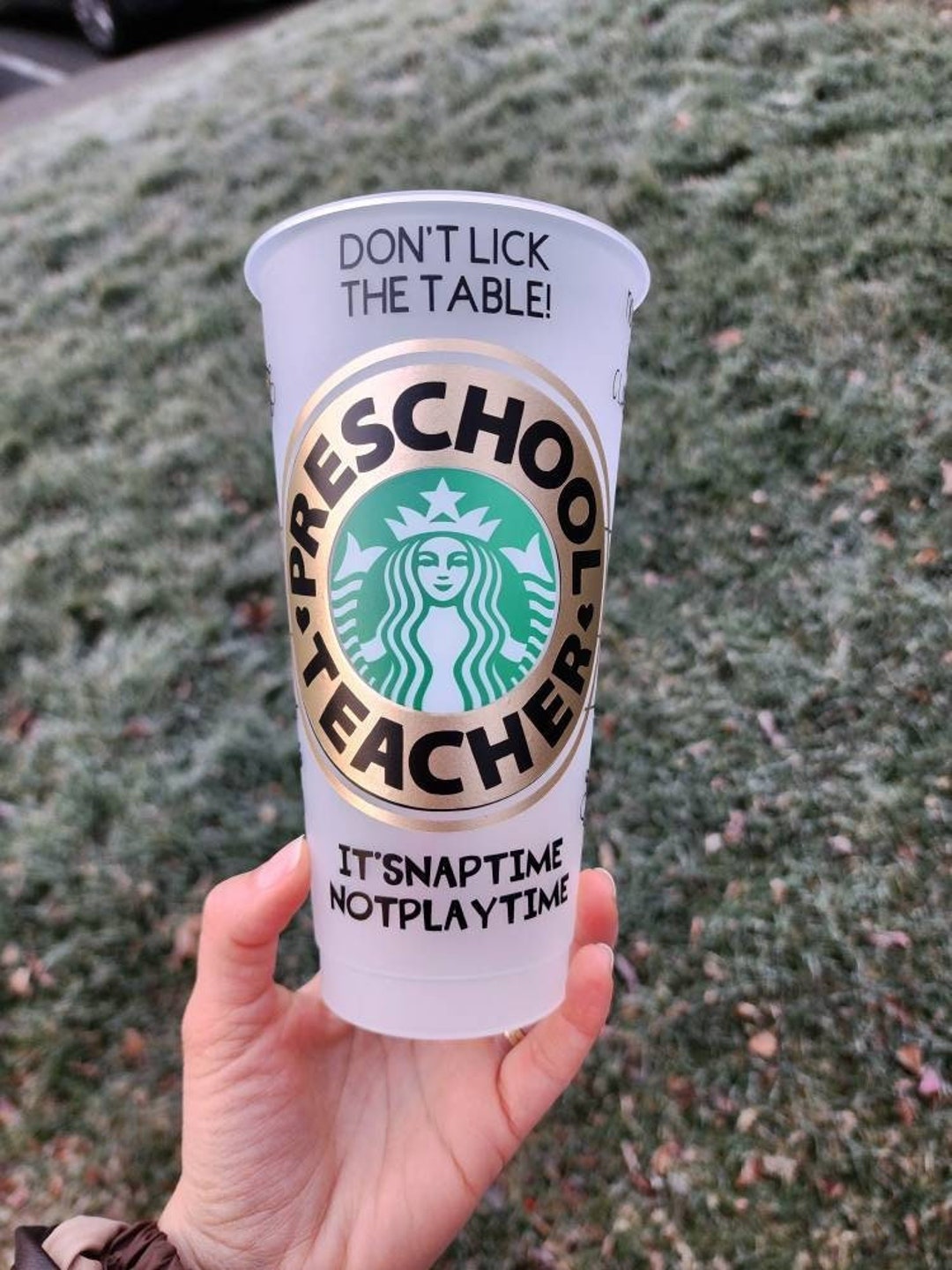 Personalized Teacher Starbucks Cup, Teacher Gift, Teacher Appreciation ...