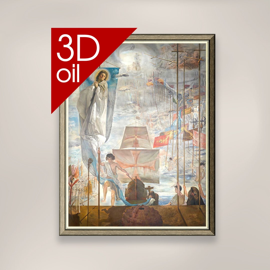 Salvador Dali - the Discovery of America by Christopher Columbus ...