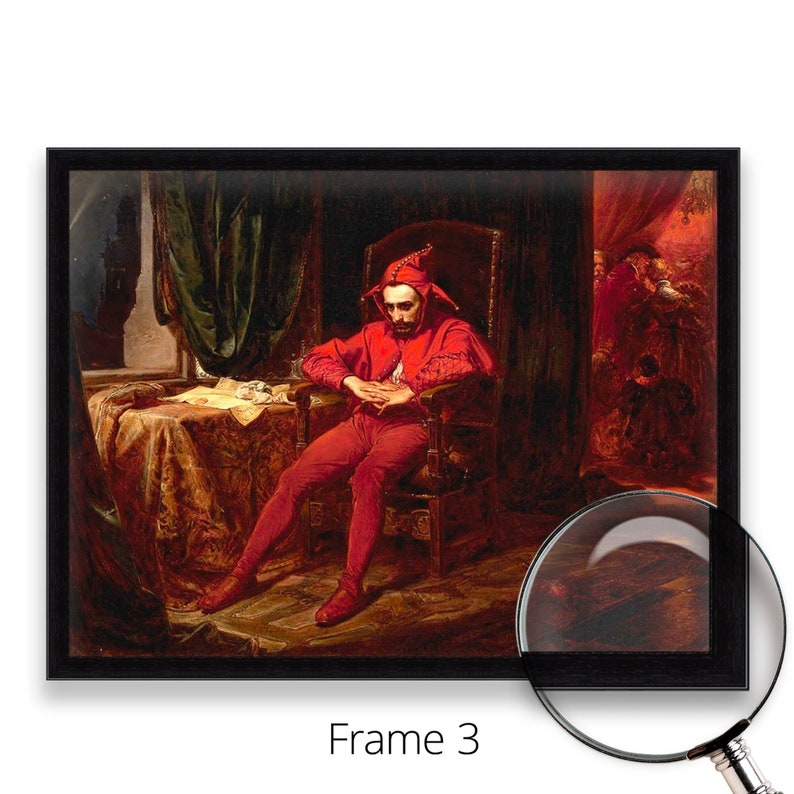 Jan Matejko - Stanczyk | Museum Quality 3D Oil Canvas Print of Famous ...