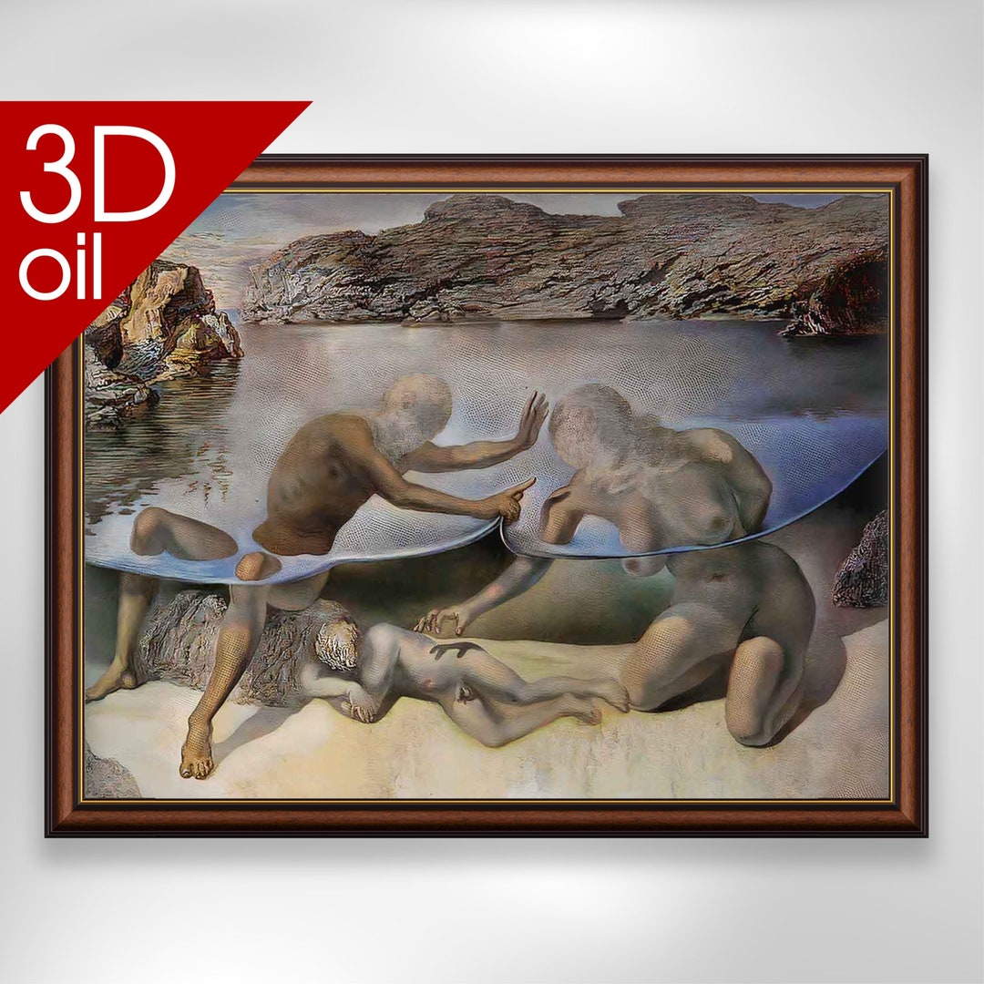 Salvador Dali Hercules Lifting the Skin of the Sea Asks Venus for One ...